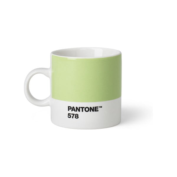 Jasnozielony kubek Pantone 578 Espresso, 120 ml | Bonami Jasnozielony kubek Pantone 578 Espresso, 120 ml | Bonami