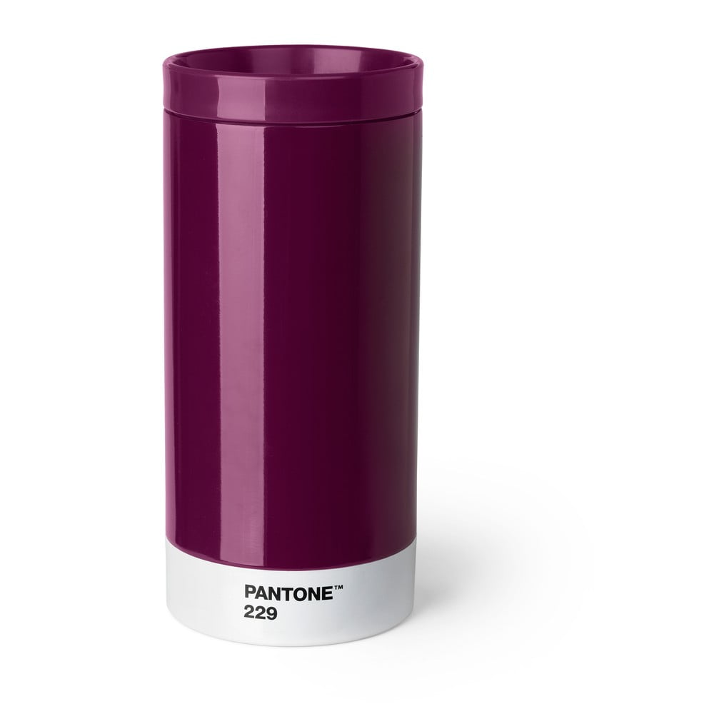 Fioletowy kubek podróżny ze stali nierdzewnej Pantone, 430 ml | Bonami Fioletowy kubek podróżny ze stali nierdzewnej Pantone, 430 ml | Bonami